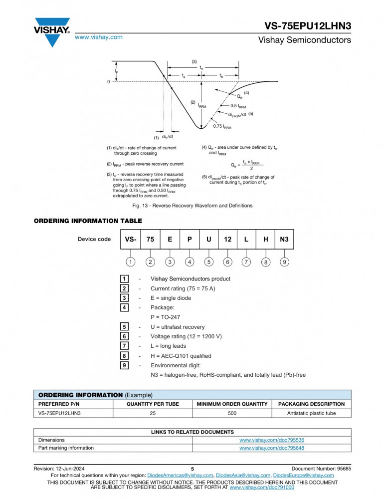 VS-75EPU12LHN3 datasheet page 5