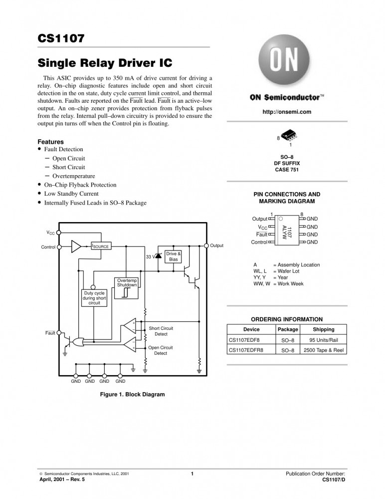 CS1107 datasheet page 2