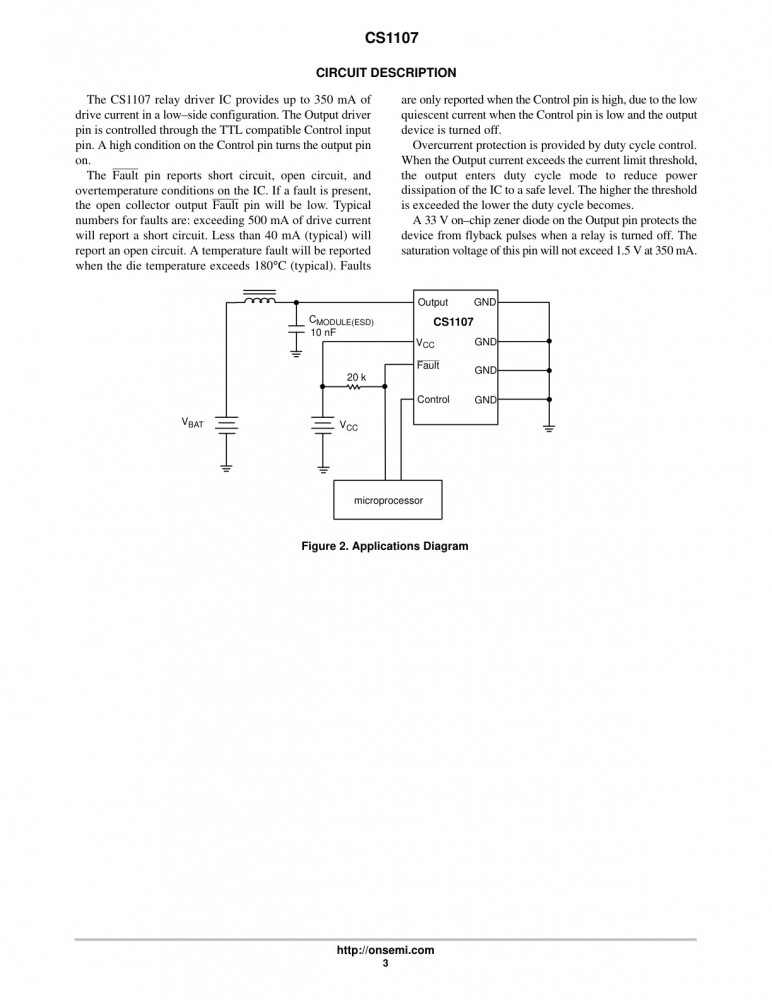 CS1107 datasheet page 4