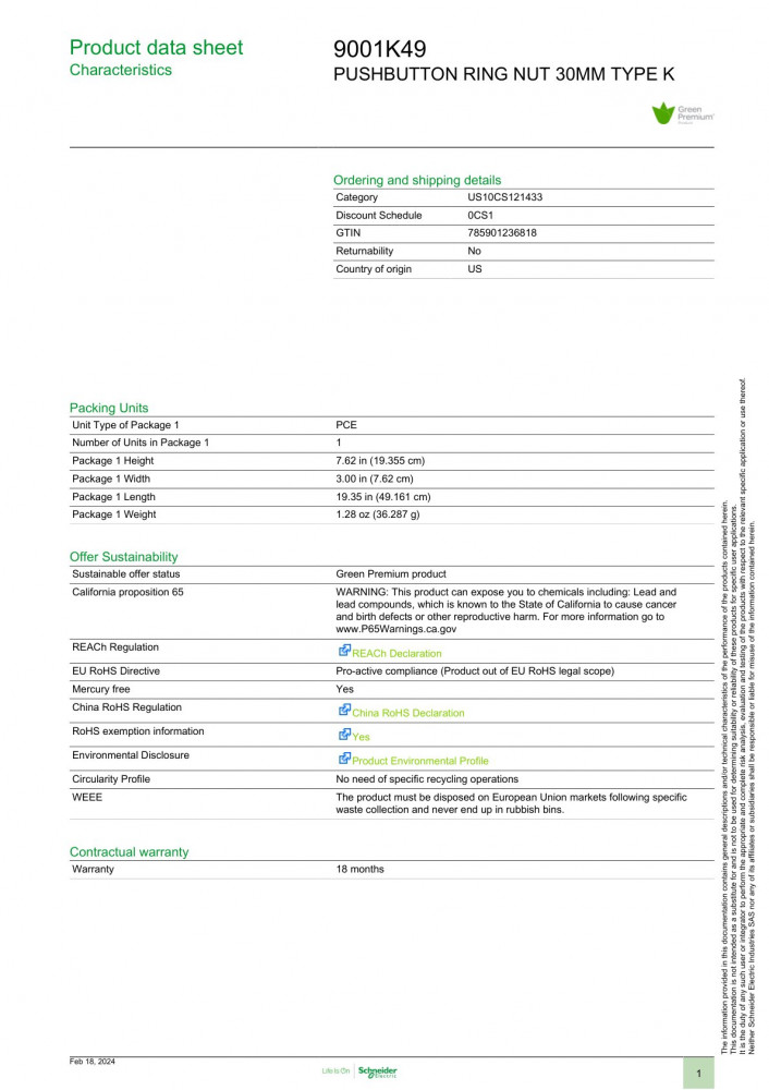 9001K49 technical document preview
