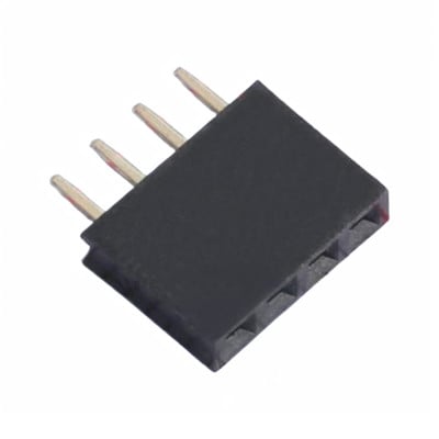 Hong Cheng HC-PM200-6.35H-2x2PZ-02A Female Socket Header Receptacle