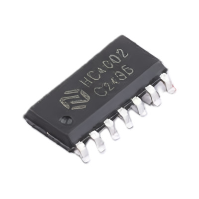 EnergyMath EM74HC03D Quad 2-Input NAND Gate Chip with Open-Drain Outputs – Logic Gates and Inverters IC