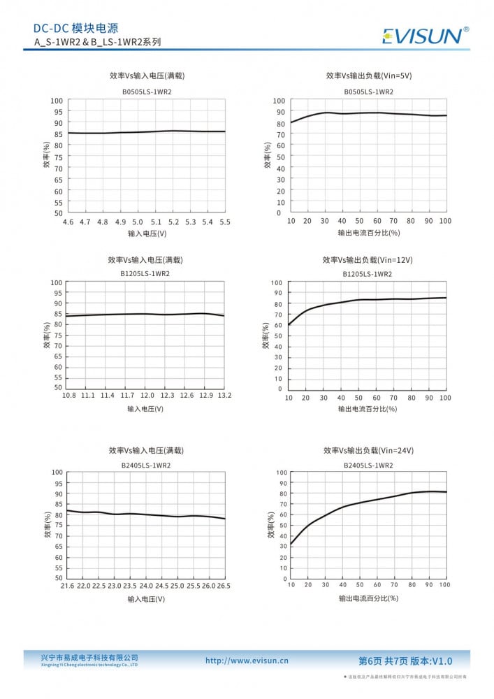 EVISUN B1215LS-1WR2 datasheet page 6