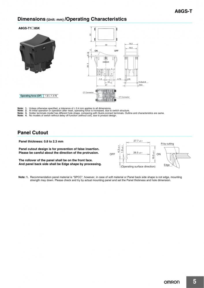 A8GS-T1185K catalog page 5