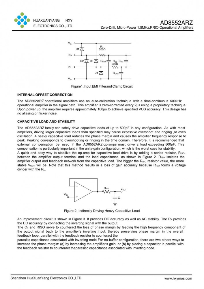 AD8552ARZ datasheet page 8
