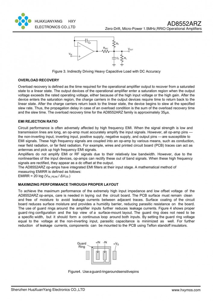 AD8552ARZ datasheet page 9
