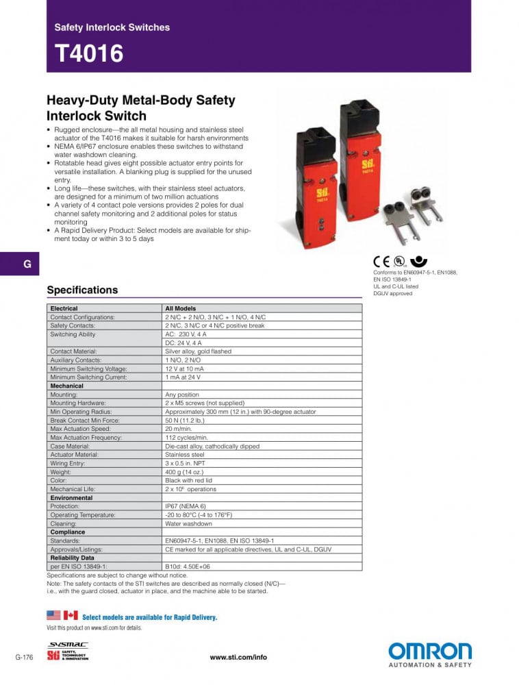 T4016 technical document page 1