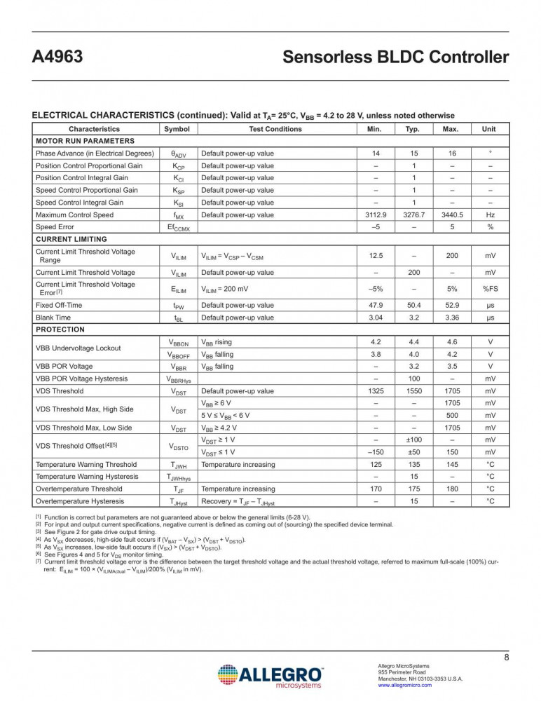 A4963 datasheet page 8