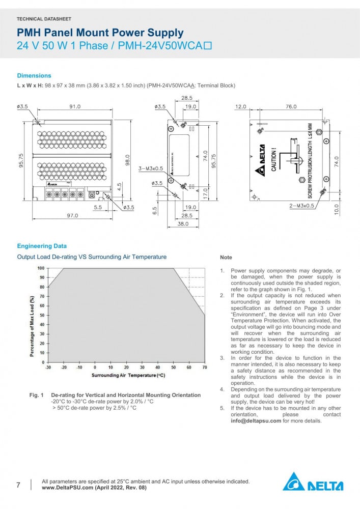 PMH-24V50WCAA datasheet page 7