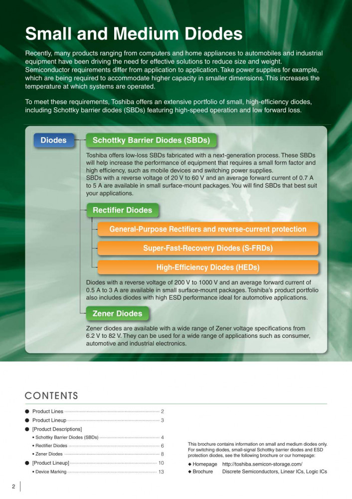TOSHIBA diode document page 2