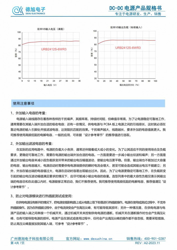 URA2405S-6WR3 datasheet page 4
