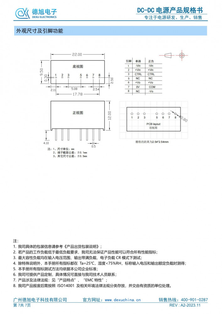 URA2405S-6WR3 datasheet page 7