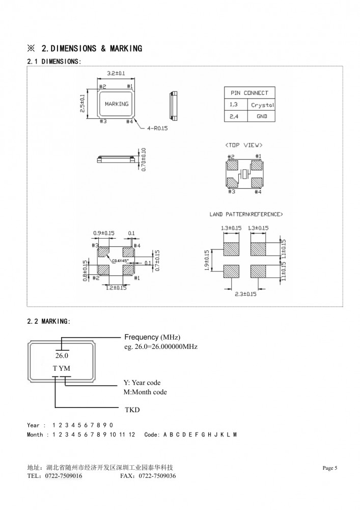 SX32Y026000B31T-10.5 datasheet page 5