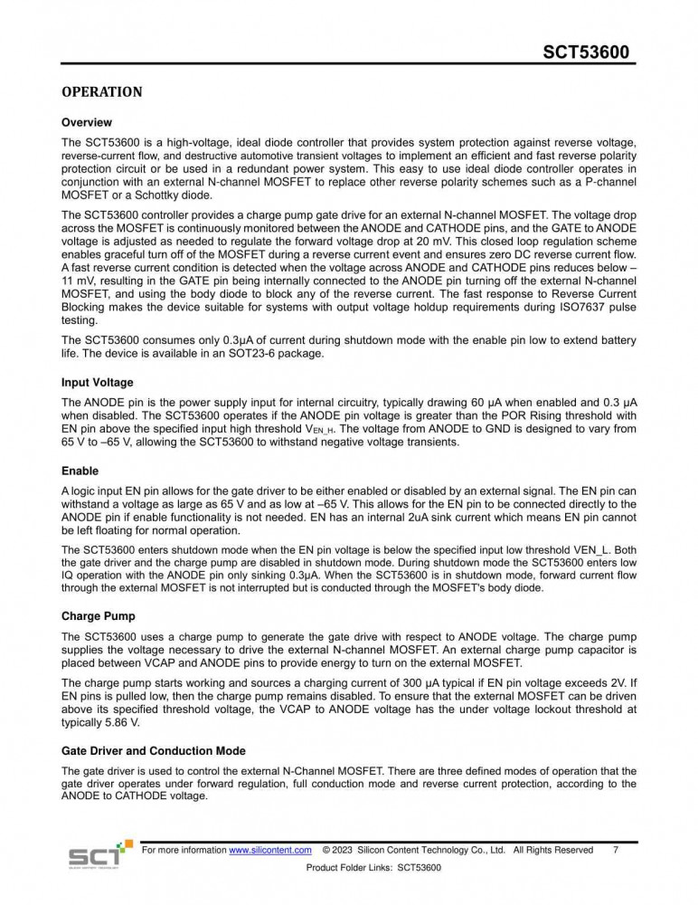 SCT53600TVBR datasheet page 7