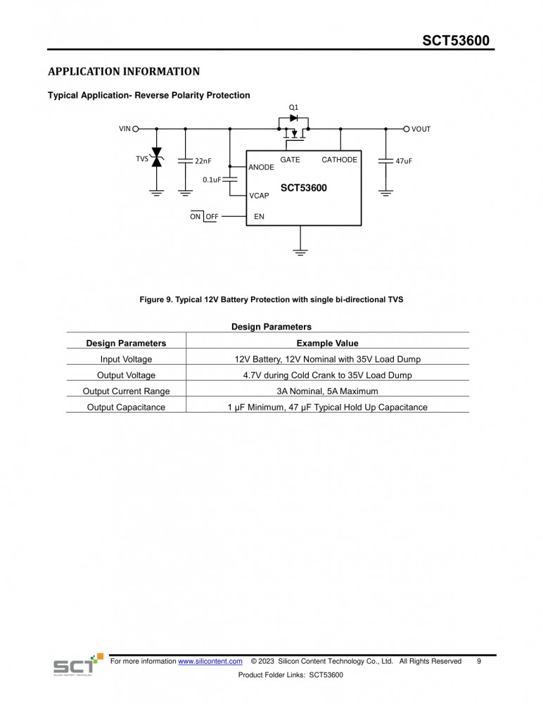 SCT53600TVBR datasheet page 9