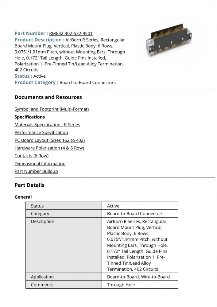 RM632-402-532-9501 technical document image 1