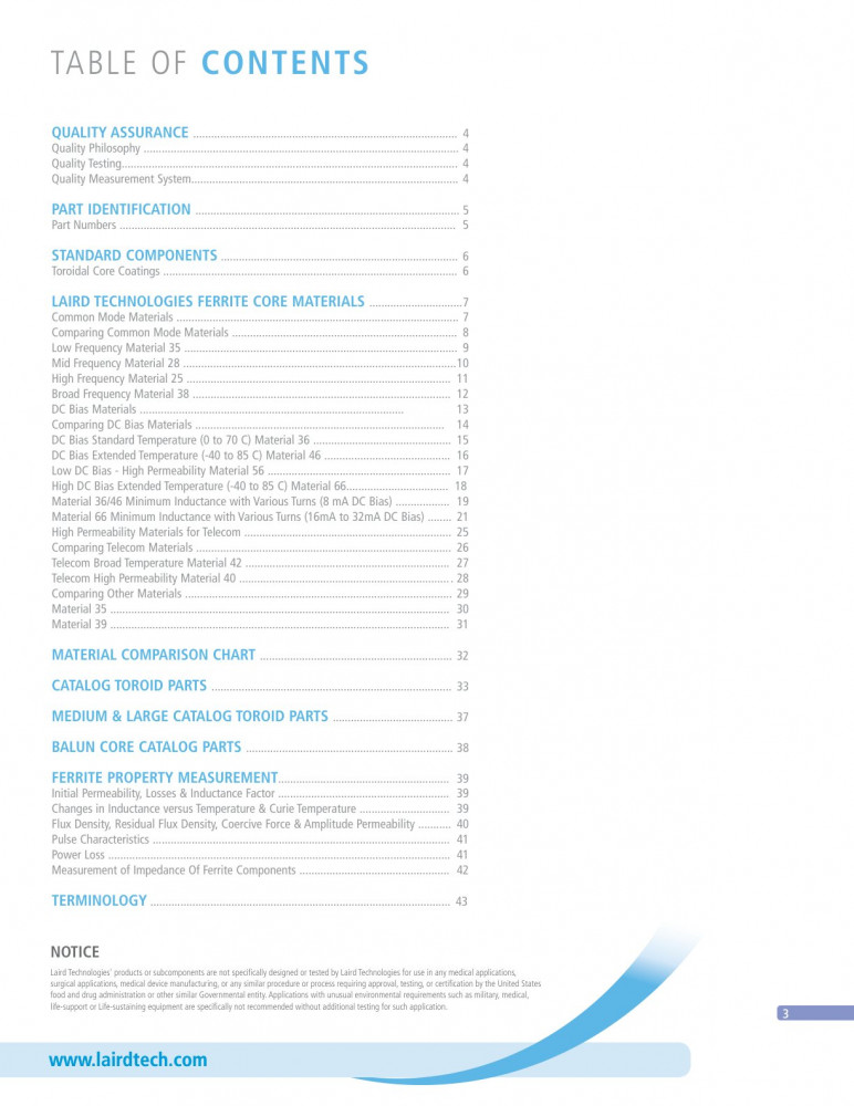 Laird catalog page 3