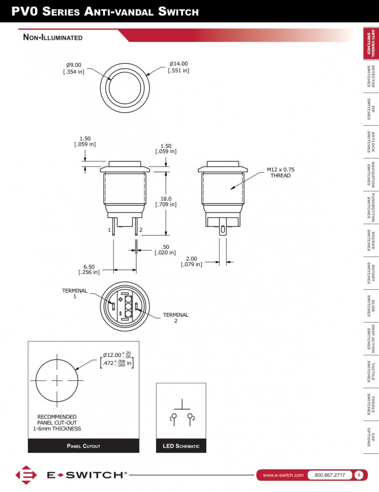 PV0H240SS-311 technical document page 4