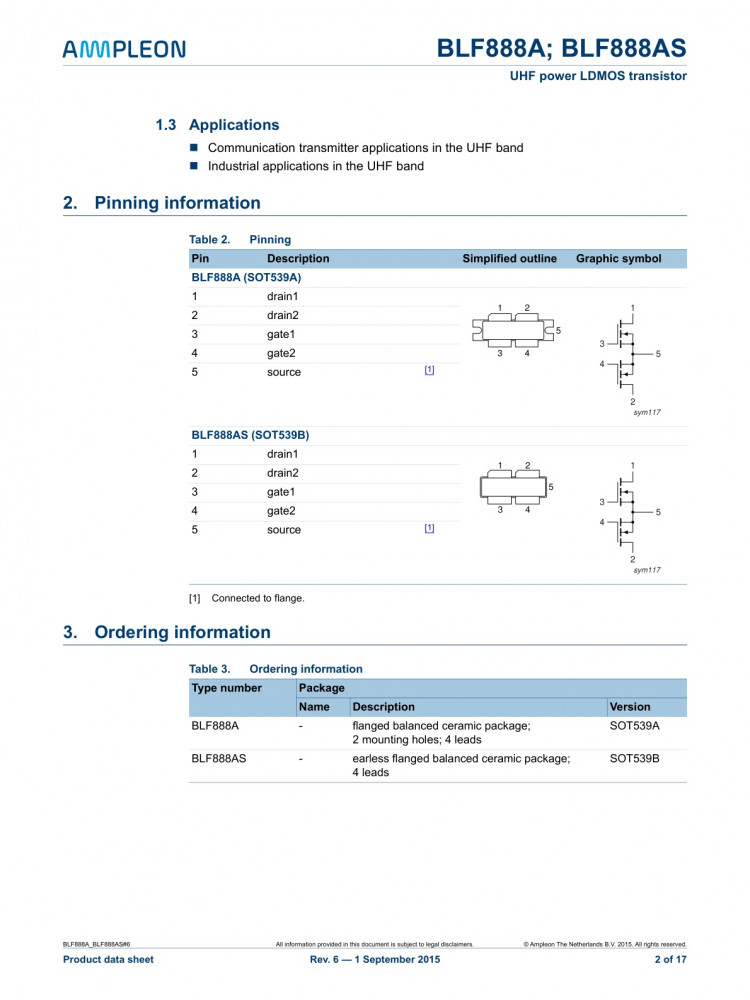 BLF888A document page 2