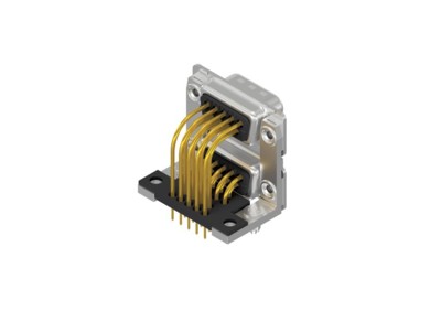 D-SUB Dual Port • Dual port 9-pos. / 9-pos. • Dual port plug upper / Plug bottom • Solder pin angled .750