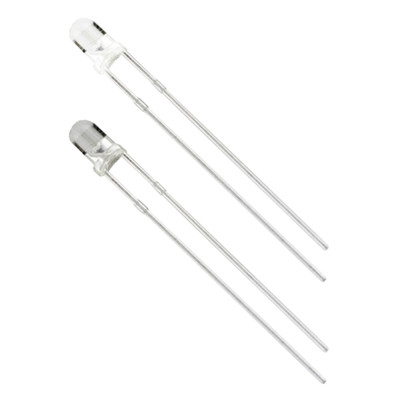 LED Through Hole 3mm (T-1) White Built-in resistor 0.29 nm/0.31 nm 4000 mcd 12VDC for sale