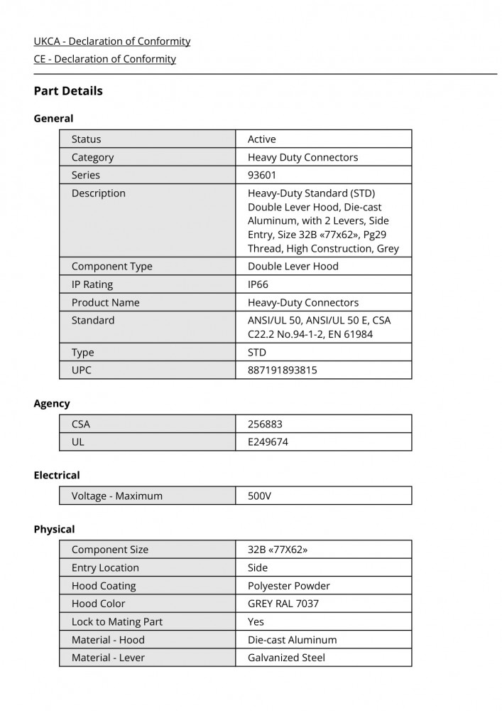 936014307 product document image, page 2
