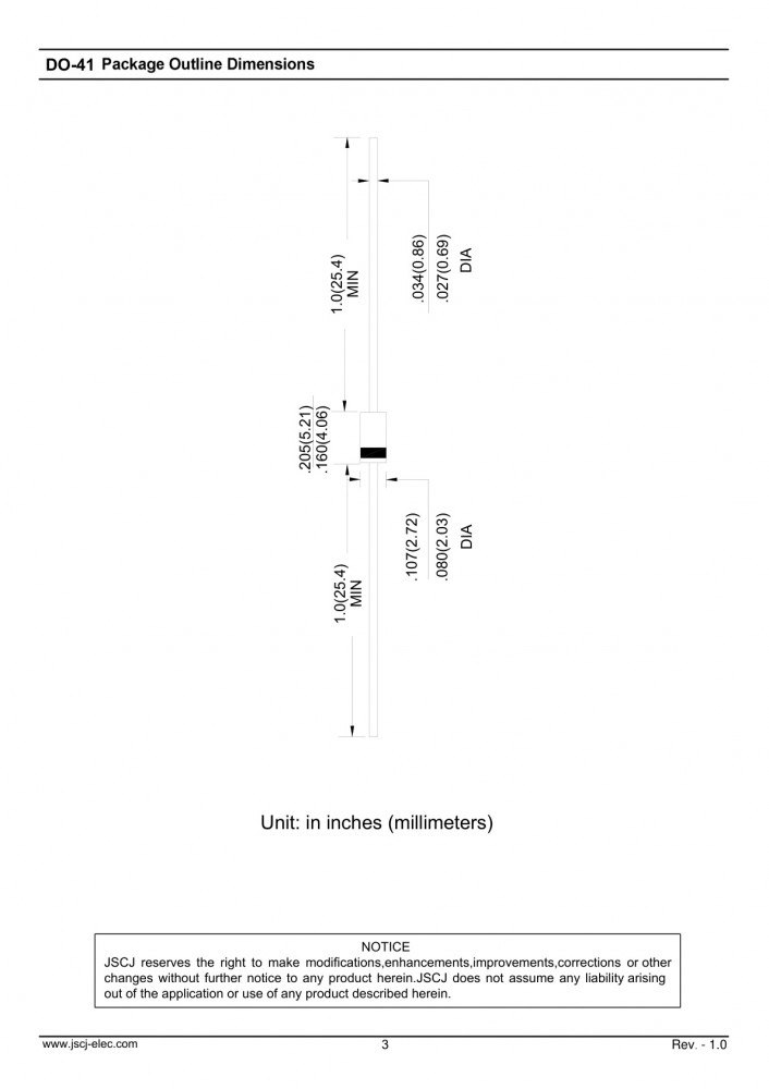 JSCJ 1N4001 datasheet page 3