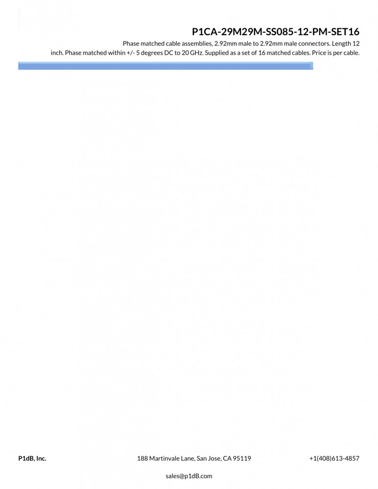 P1CA-29M29M-SS085-12-PM-SET16 product documentation page 2