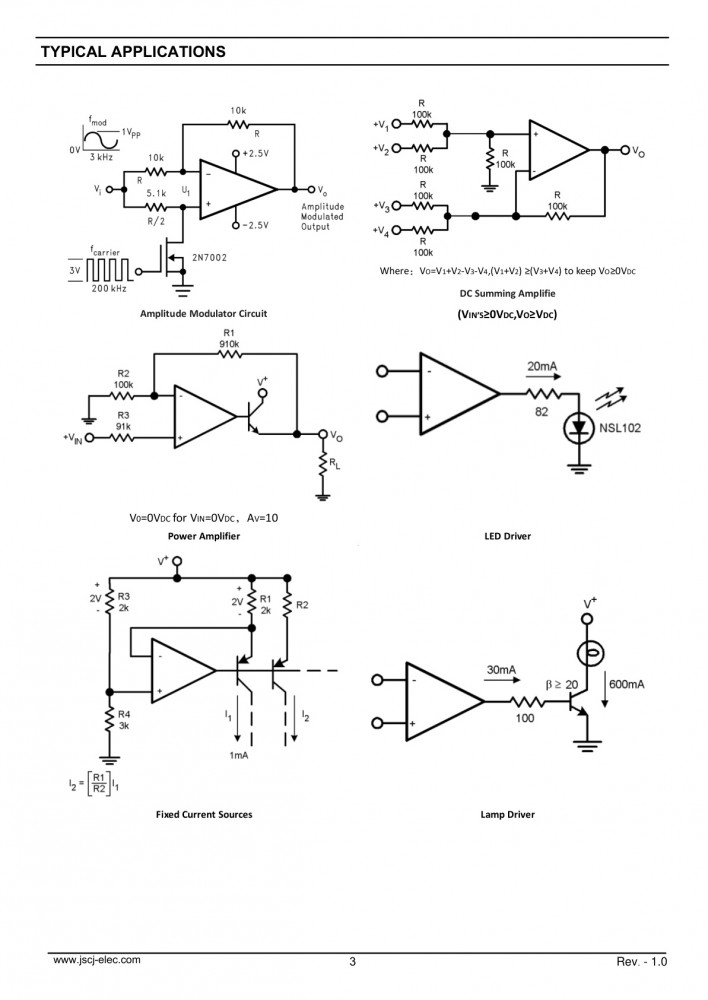 LM321 datasheet page 3