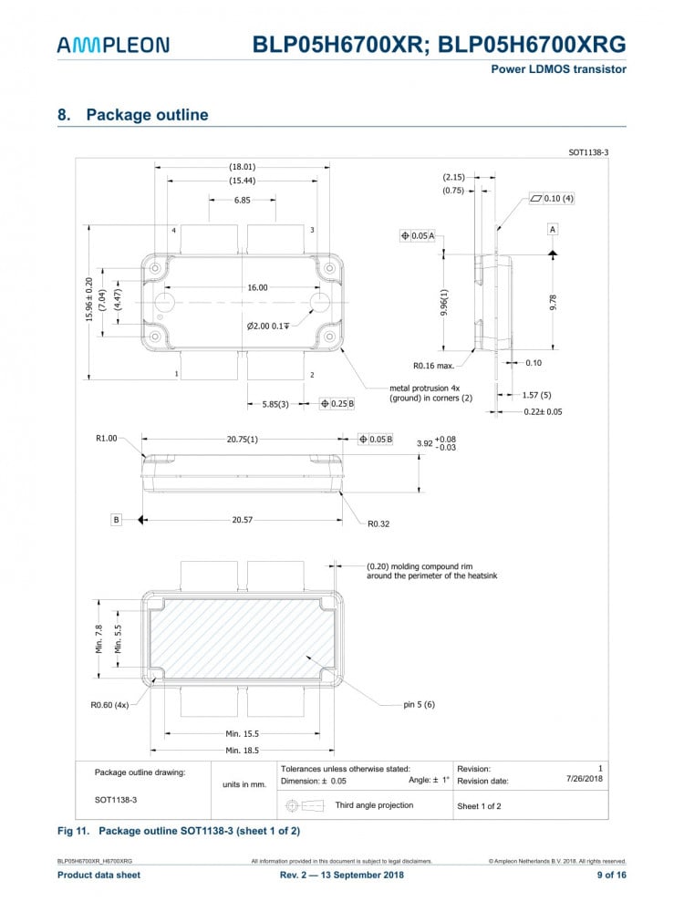 BLP05H6700XRY datasheet page 9