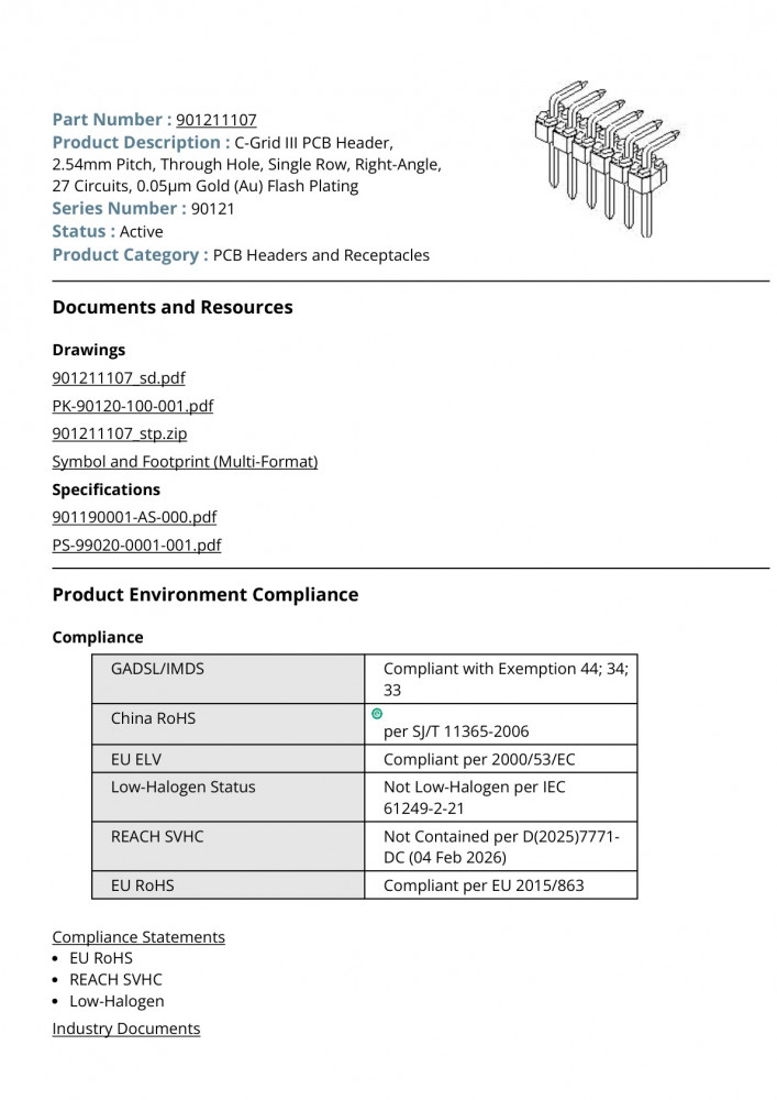 901211107 technical document page 1