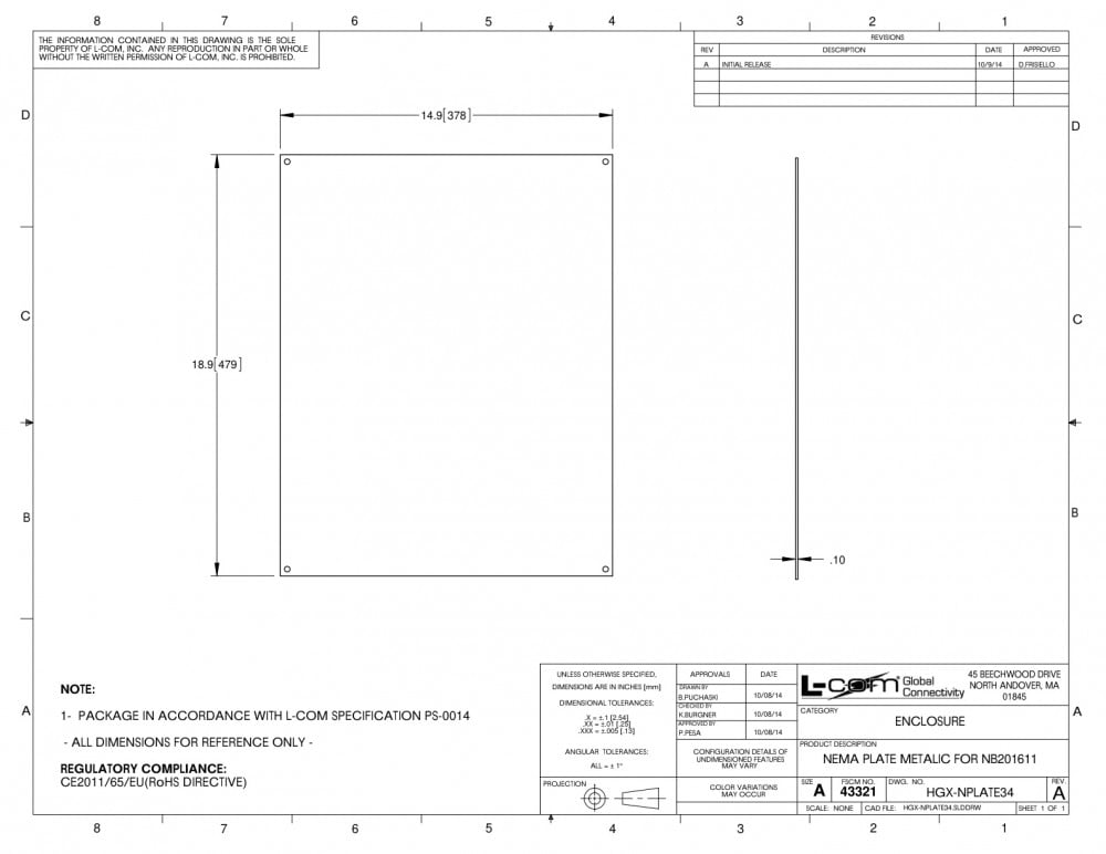 HGX-NPLATE34 technical document preview