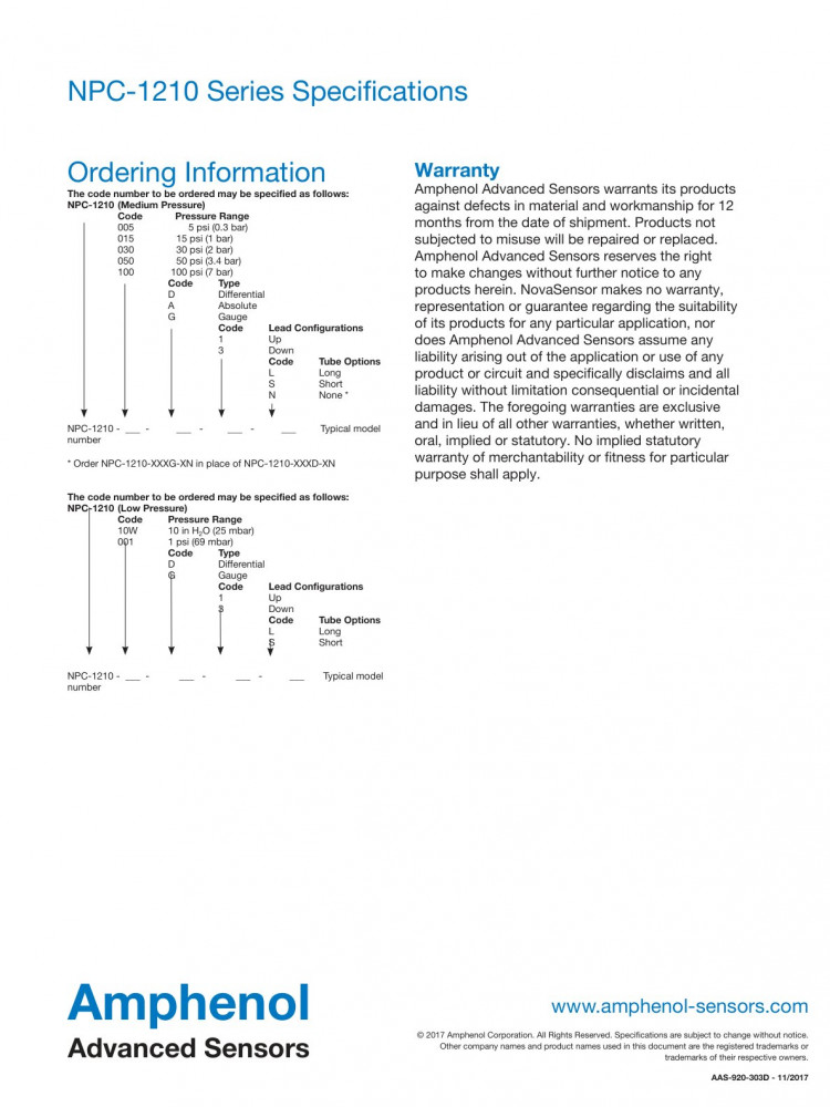 NPC-1210 datasheet page 4
