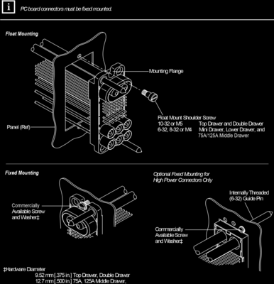 TE Connectivity 1648569-1 Backplane Connector Housing for sale