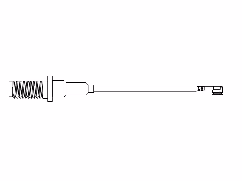 TNC Straight Bulkhead Jack RP Rear Mount to SMA Straight Plug RP on RG-316 Cable, 139.70mm Length, 50 Ohms