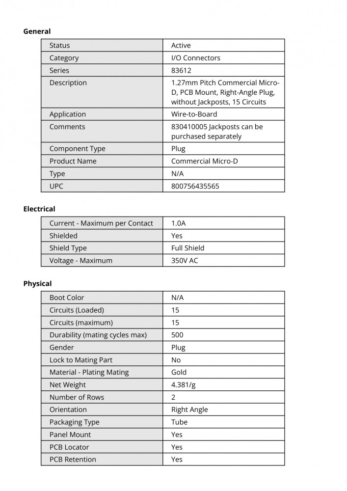 Technical reference image 2 for MOLEX 836129022