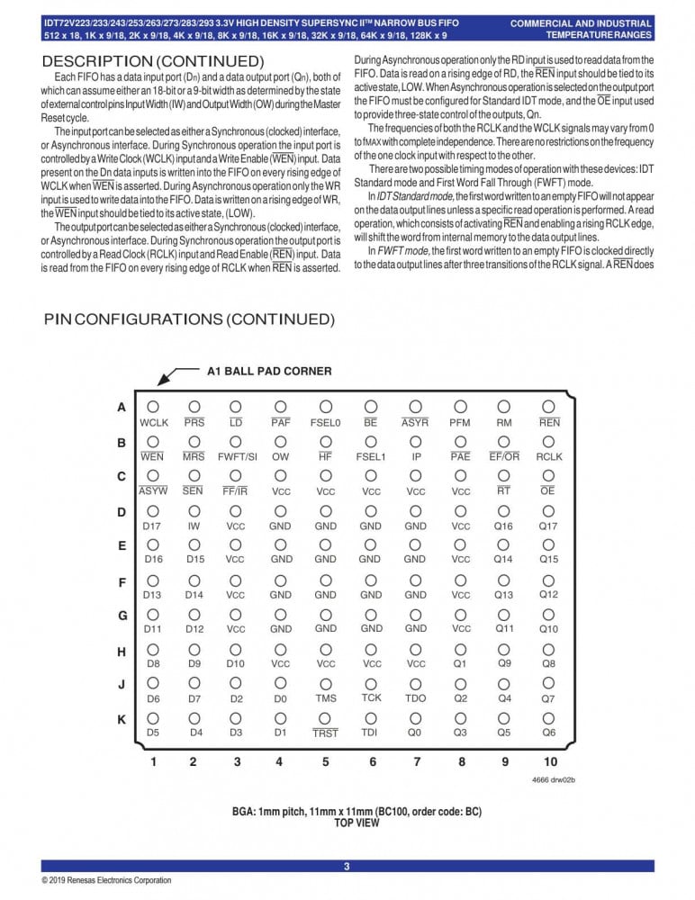 72V243L7-5BCI datasheet page 3