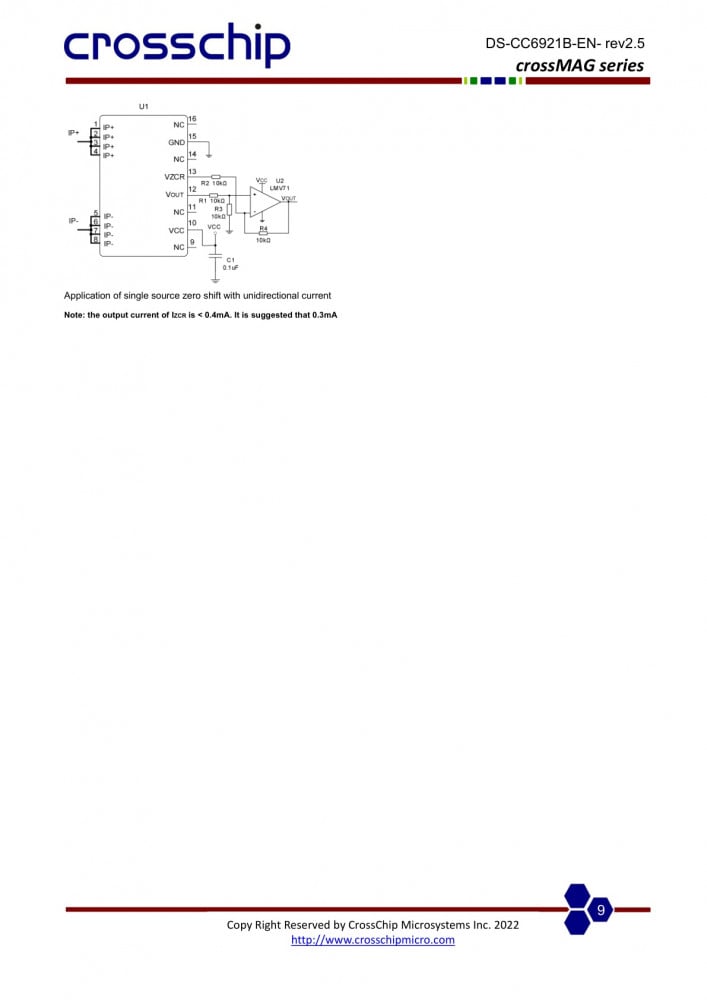 CC6921B datasheet page 9