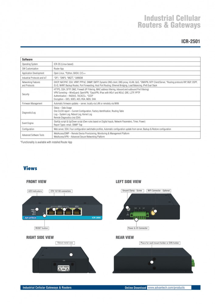 ICR-2501 technical document, page 3