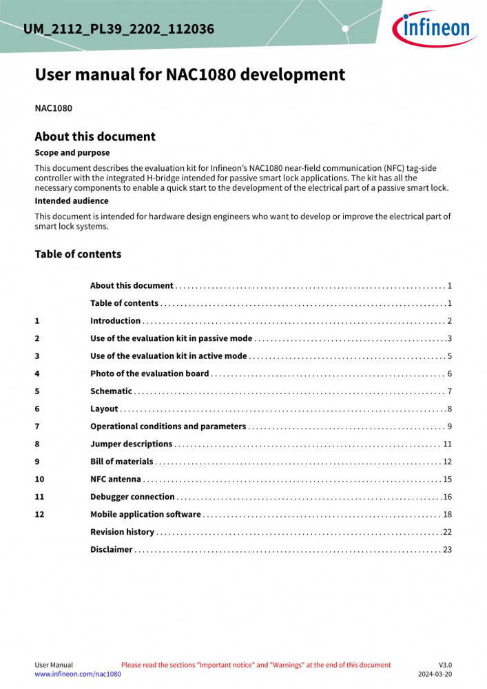 NAC1080 development manual page 1