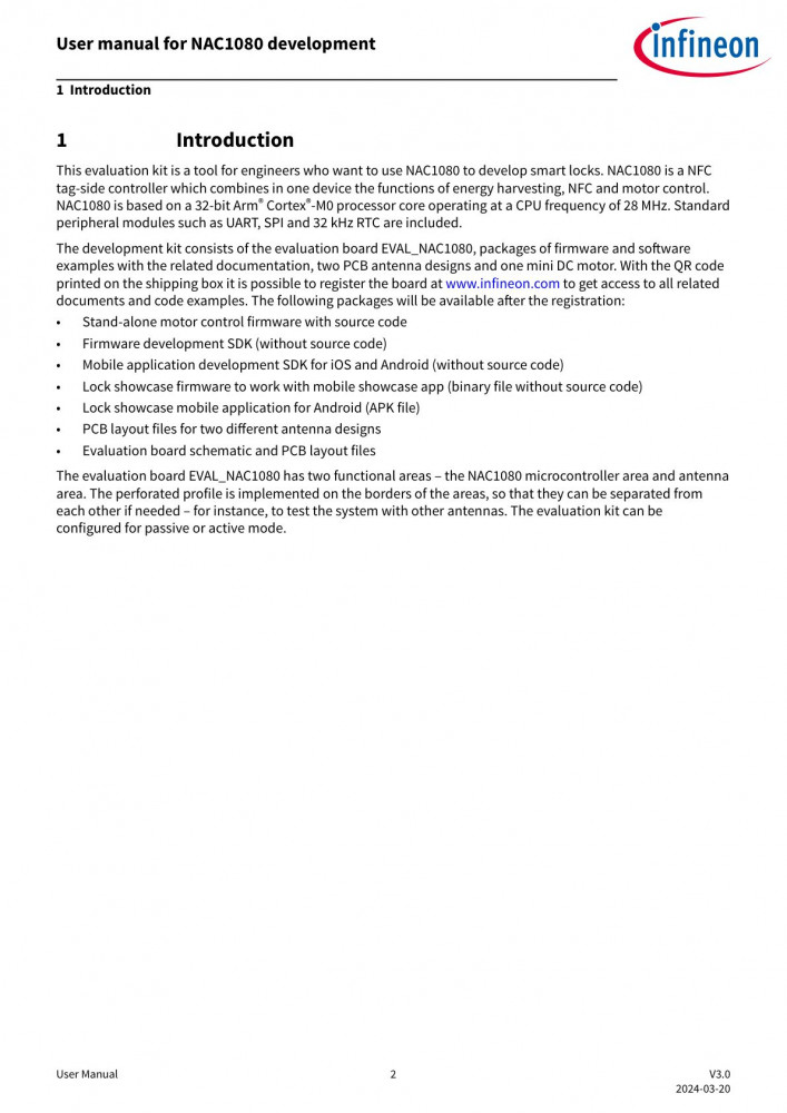 NAC1080 development manual page 2