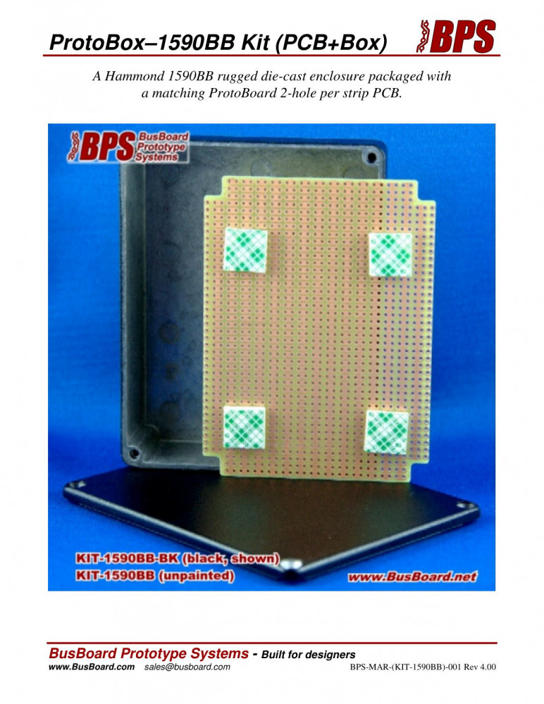 KIT-1590BB technical document, page 1