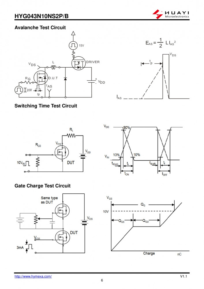 HYG043N10NS2B datasheet page 6