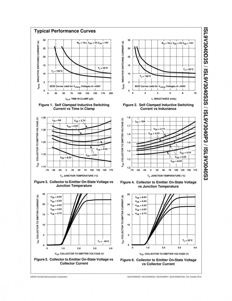 ISL9V3040S3ST datasheet page 4