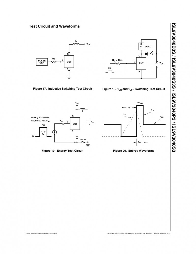 ISL9V3040S3ST datasheet page 7