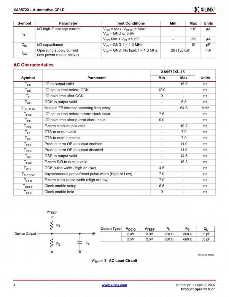 XA9572XL DS599 page 4