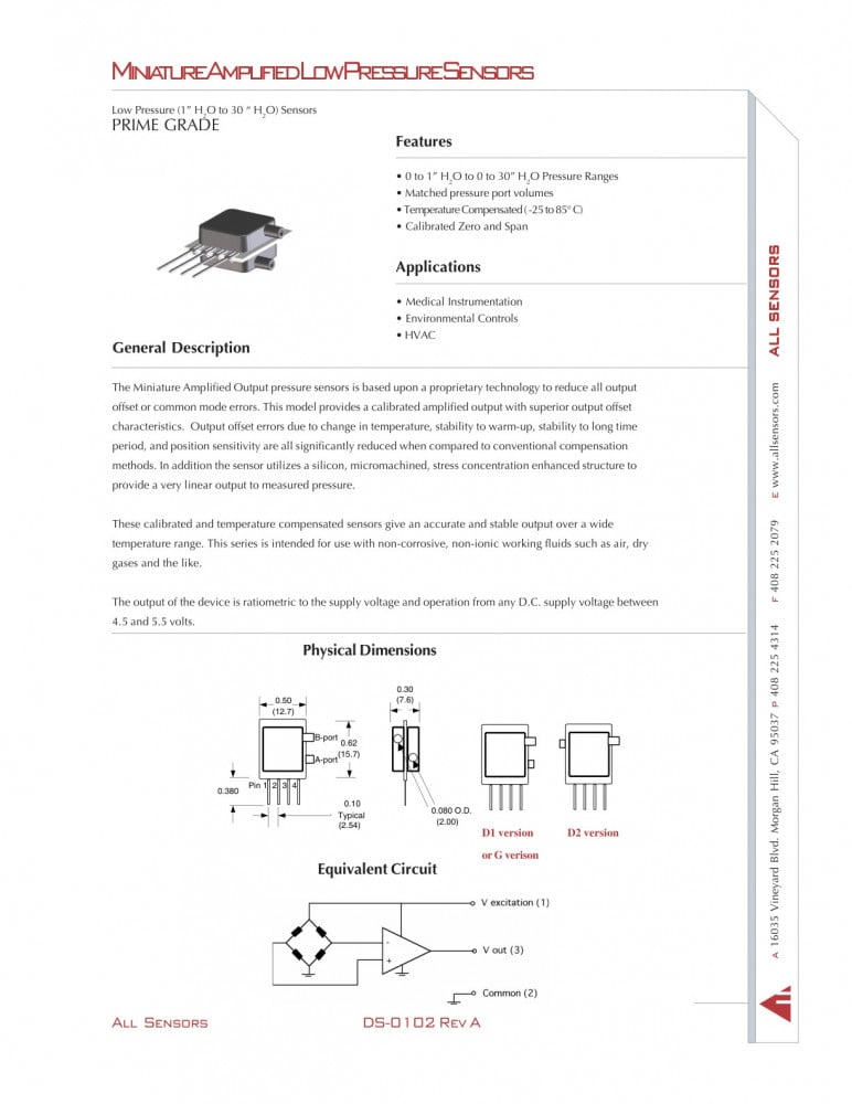 5 INCH-G-P4V-MINI datasheet page 1