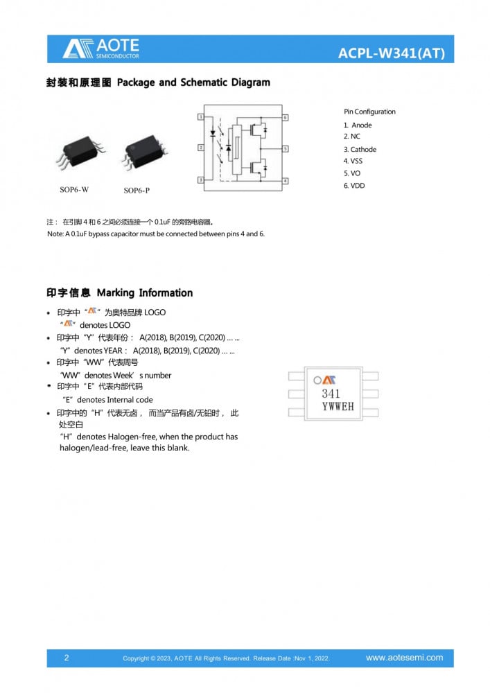 ACPL-W341(AT) datasheet page 3