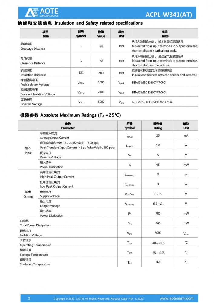 ACPL-W341(AT) datasheet page 4