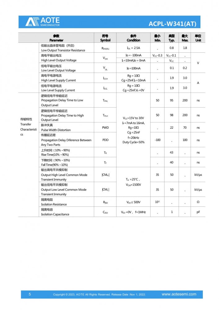 ACPL-W341(AT) datasheet page 6